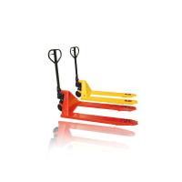 China 200mm Max. Lifting Height Steel Hand Pallet Truck for Small Space Material Transport for sale