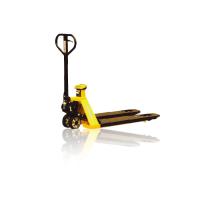China HUADING 2 Ton Hand Pallet Truck Yellow Steel 3 Ton Manual Forklift with Import Pump for sale
