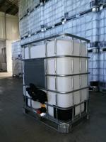 China Plastic IBC Tank with 1000 Liter Capacity and Max Working Pressure of 0.2 MPa for sale