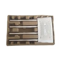 China HUADING Molded Pulp Tray for Paper-Pulp Packaging Customer's Demands and Thickness for sale