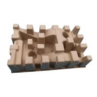 China Recyclable Custom Molded Fiber Paper Pulp Mold Packaging Carton Trays by HUADING for sale
