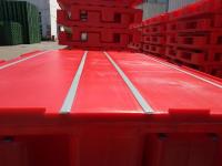 China Industrial Storage Plastic Pallet 1200*800*150mm for Hygienic Food Grade and Shipping for sale