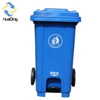 China 1100 Liter HDPE Wheeled Plastic Waste Dustbin for Outdoor Waste Disposing Solution for sale