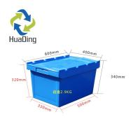 China Chemically Sterilised Plastic Storage Bins Injection Molded and Nested Containers for sale