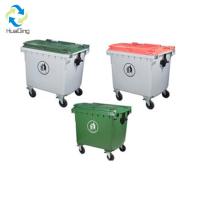 China 1100L Waste Management Large Garbage Container Dustbin Dumpster with Labeling Options for sale