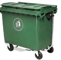 China 1100L Waste Management Large Garbage Container Dustbin Dumpster with Labeling Options for sale
