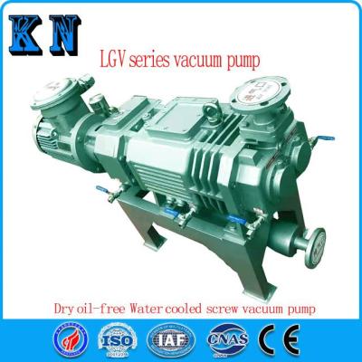 China LGV-1800 Dry Screw Vacuum Pump 1800m3/H Water Cooled Oil Free 37kW CE for sale