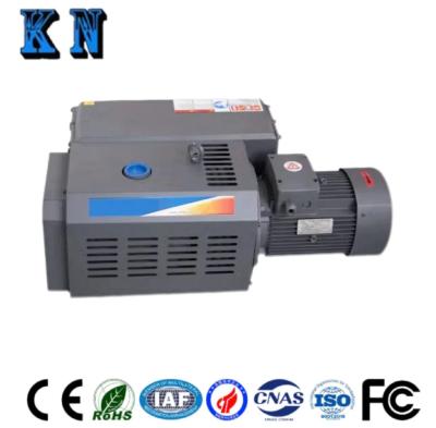 China Industrial Rotary Vane Vacuum Pump 0.75-22kW Motor Power 20-600 m³/h Exhaust Rate for sale