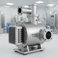 China 2BE1 253-0 Water Ring Vacuum Pump Stainless Steel 75-110kw Oil Free 33hpa for sale