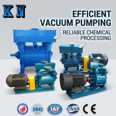China 2SK Two Stage Water Ring Vacuum Pump 0.098 MPa High Vacuum CE Certified 4kW to 55kW Stainless Steel for sale