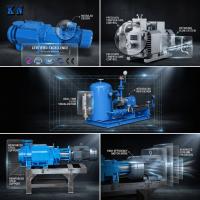 China Cleanroom Dry Screw Vacuum Pump LGV-540 Oil Free 540 m³/h High Vacuum for Pharmaceutical Processing for sale
