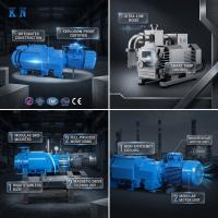 China Hygienic Dry Screw Oil Free Vacuum Pump LGV-360 360 m³/h High Vacuum for Food Processing Packaging for sale