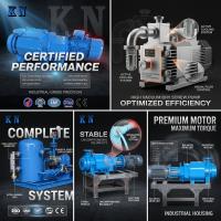 China Hygienic Dry Screw Oil Free Vacuum Pump LGV-360 360 m³/h High Vacuum for Food Processing Packaging for sale