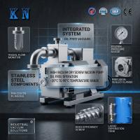 China Ultra-Low Vibration Dry Screw Oil Free Vacuum Pump LG-90 90 m³/h for Semiconductor Manufacturing for sale