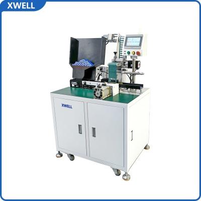 China Lithium Battery Automatic Cylindrical Battery Insulation Paper Sticking Machine 4800pcs/Hour 220V 2KW for sale