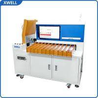 China Automatic 11-Channel Cylindrical Battery Sorter for 18650 21700 26650 Cells with 4500-5000pcs/Hour Capacity for sale