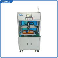 China Single Side Cylindrical Battery Spot Welder Machine With Rotary Welding Head for sale