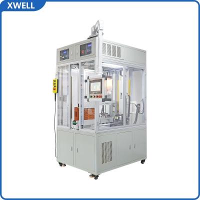 China Fully Automatic Conveyor Battery Pack Tab Double Side Spot Welding Machine 5000A 3600pcs/h for sale