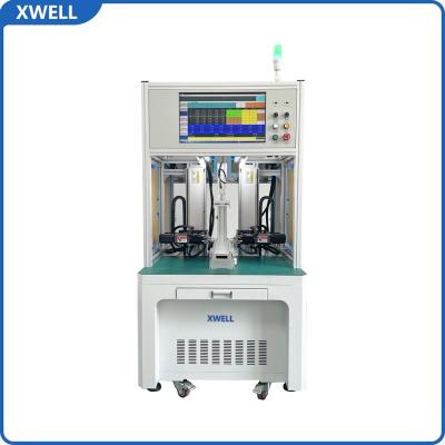 China Automatic Double-Side Cylindrical Battery Spot Welding Machine 5000/8000A 3600PCS/Hour for sale