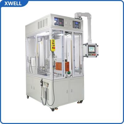China Fully Automatic Double Side Battery Pack Spot Welding Machine 5000A 3600pcs/h for sale
