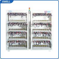 China 5V 100A Energy-Feedback Prismatic Cell Charge Discharge Tester with 32 Channels and 120A Current Range for sale