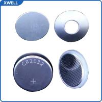 China 304 Stainless Steel Button Battery Shells CR2016 CR2025 CR2032 with ±0.05mm Tolerance and Explosion-Proof Design for sale