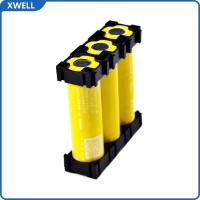 China Tool-Free 18650 Bracket 1×3 Configuration with 18.2mm Cell Slots and 120℃ Heat Resistance for sale