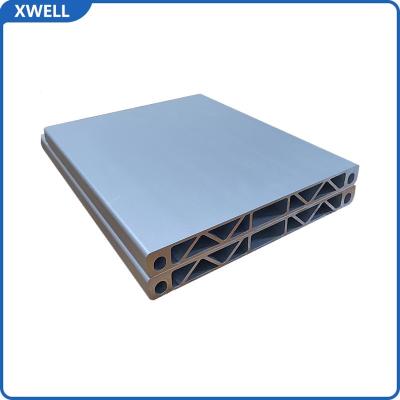 China 6063 Aluminum Alloy Battery End Plate 255mm with Multi-Hole Heat Dissipation for New Energy Vehicles for sale