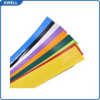 China Colorful Pvc Heat shrink packaging 5Mm-600Mm Flat Width Battery Skin Heat Shrinkable Film Cover For Batteries for sale