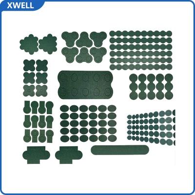 China 18650 21700 26650 32650 Highland Barley Paper Insulation Gaskets with Adhesive -20°C to 200°C Temperature Range for sale