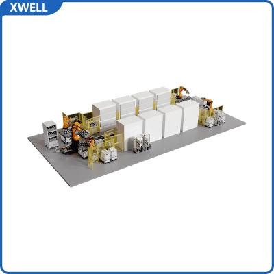 China Fully Automatic Soft Pack Pouch Cell Vacuum Drying Line with ±2°C Uniformity and 20 PPM Throughput for sale
