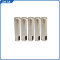 China Stainless Steel 3.7V AA/AAA Battery Case with Type-C Charging - 1.5V Output for 9V/C/D Device Replacement for sale