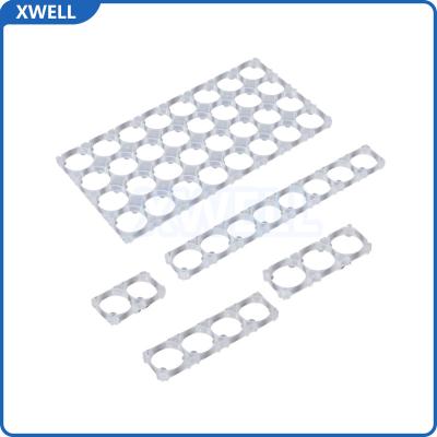 China 18650 Battery Cell Spacer Holder - ABS+PC Material with 130°C Heat Resistance for 2s 7p E-Bike Battery Packs for sale