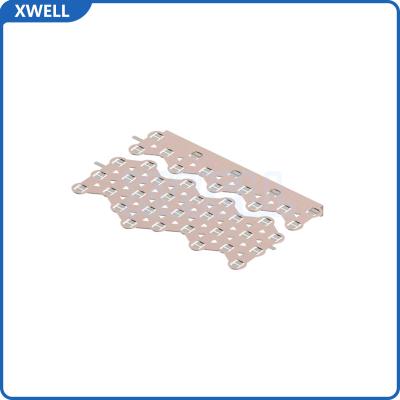 China Cu-Ni Busbar 0.5mm Copper + 0.15mm Nickel Composite Sheet with 22.5mm Welding Distance for Battery Packs for sale