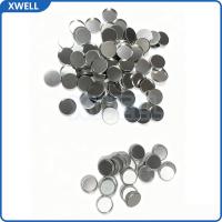 China Custom Engraving Button Battery Shell 304/316 Stainless Steel for CR2016 CR2025 CR2032 Coin Cells 20mm Diameter for sale