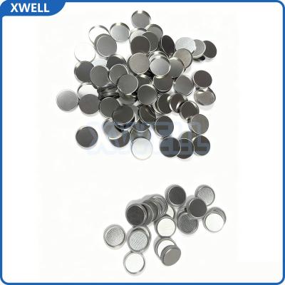 China Custom Engraving Button Battery Shell 304/316 Stainless Steel for CR2016 CR2025 CR2032 Coin Cells 20mm Diameter for sale