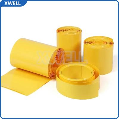 China PVC Heat Shrink Film for 18650 Batteries 72mm×30mm Fast Shrink 80-120℃ for sale