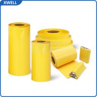 China PVC Heat Shrink Film for 18650 Batteries 72mm×30mm Fast Shrink 80-120℃ for sale