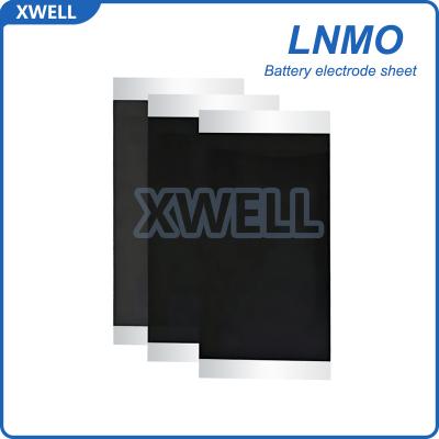 China LNMO Cathode Sheet with 125 mAh/g Capacity and 1+15+1 μm Thickness for Lithium-ion Batteries for sale