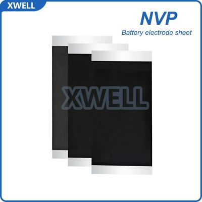 China NVP Sodium Vanadium Phosphate Cathode Sheets - Single/Double-Sided Coating with 117.6 mAh/g Capacity and 3.4V Voltage for sale