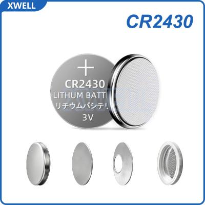 China CR2430 Coin Cell Case Kit with 24mm Diameter 3mm Thickness for Battery Research and Development for sale