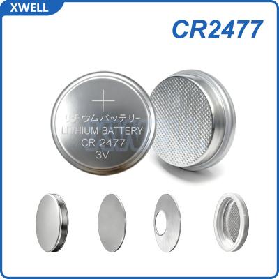 China CR2477 Coin Cell Case Kit 24mm Diameter 7.7mm Thickness for Lithium Sodium Potassium Magnesium Battery Research for sale