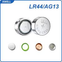 China LR44/AG13 1.5V Alkaline Button Battery Case Kit - 11.6mm Diameter 5.4mm Height with 150-160mAh Capacity for sale
