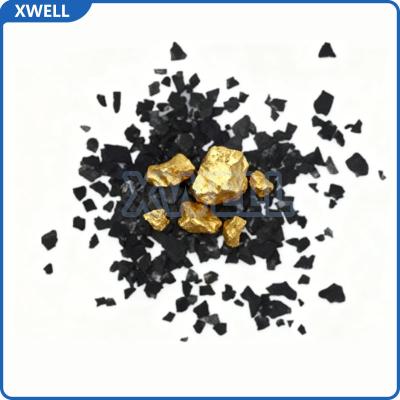 China Gold Refining Activated Carbon 1100 Iodine Value Coconut Shell Based High Adsorption for Gold Extraction for sale