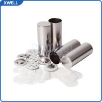 China 26650 Cylindrical Battery Steel Case Assembly with Explosion-proof Cap PTC Insulation Sheets 304 Stainless Steel for sale