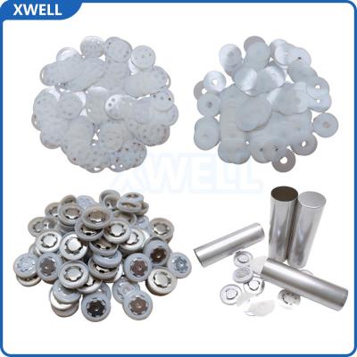 China Xwell 304 Stainless Steel Cylindrical Battery Case 18650 21700 26650 10400 14500 Pre-Nickel Plated for sale