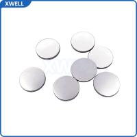 China Button Battery Gaskets 304 316 Stainless Steel Circular Sealing Insulation Gasket 15.5mm 0.2mm for sale