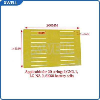 China Customizable Size & String Count Epoxy Board Bracket with 150℃ Temperature Resistance and High Dielectric Performance for Battery Insulation for sale