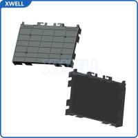 China 130AH Prismatic Cell ABS+PC Fireproof Prismatic Battery Bracket Connection Bracket and End Face Bracket for sale