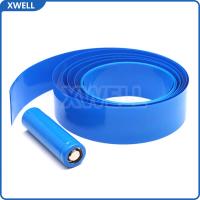 China PVC Heat Shrink Tubing Flame Retardant Insulation Sleeves 18650 Battery Pack Protection 80°C Shrink Wrap for sale